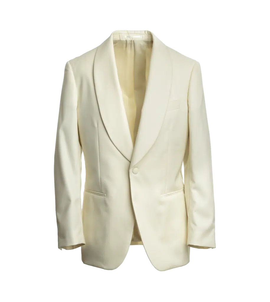 Classic Ivory Dinner Jacket | Michael Andrews Bespoke, New York's Most ...