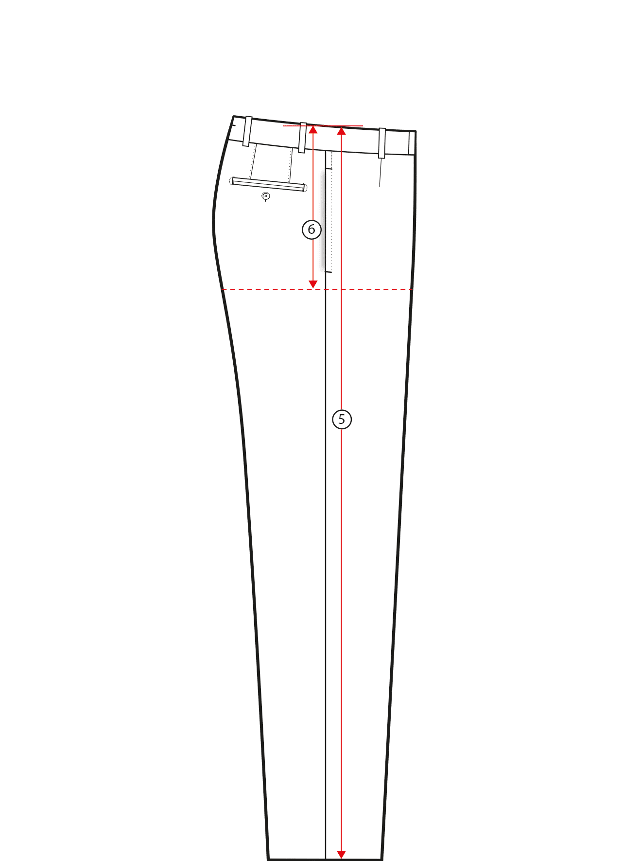 Michael Andrews Bespoke | Pants Size Charts