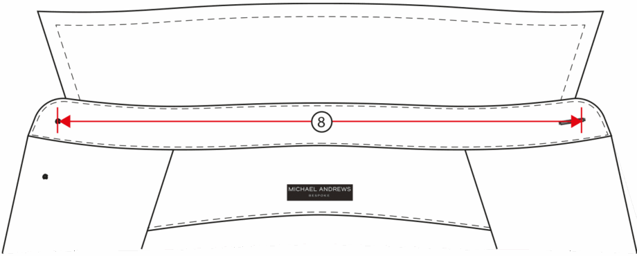 Michael Andrews Bespoke | Custom Shirt Size Charts