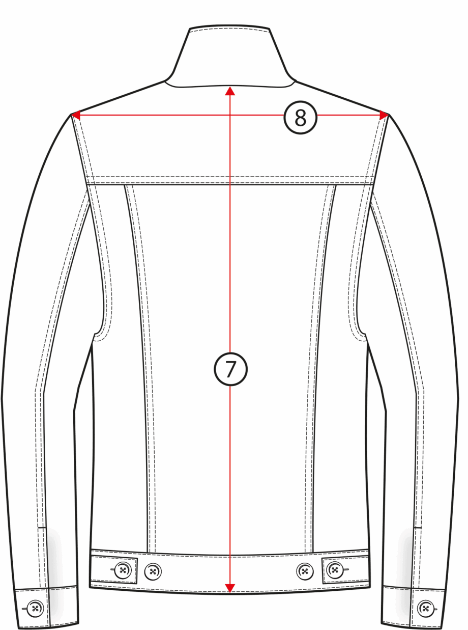 Custom Coats & Outerwear Size Charts - Michael Andrews Bespoke NYC