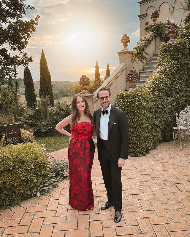 Brian Sacawa He Spoke Style Classic Black Peak Tuxedo with Cummerbund ...