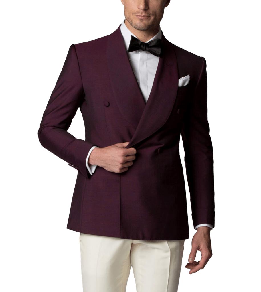 Berry Mohair Bespoke Dinner Jacket | Michael Andrews Bespoke, New York ...