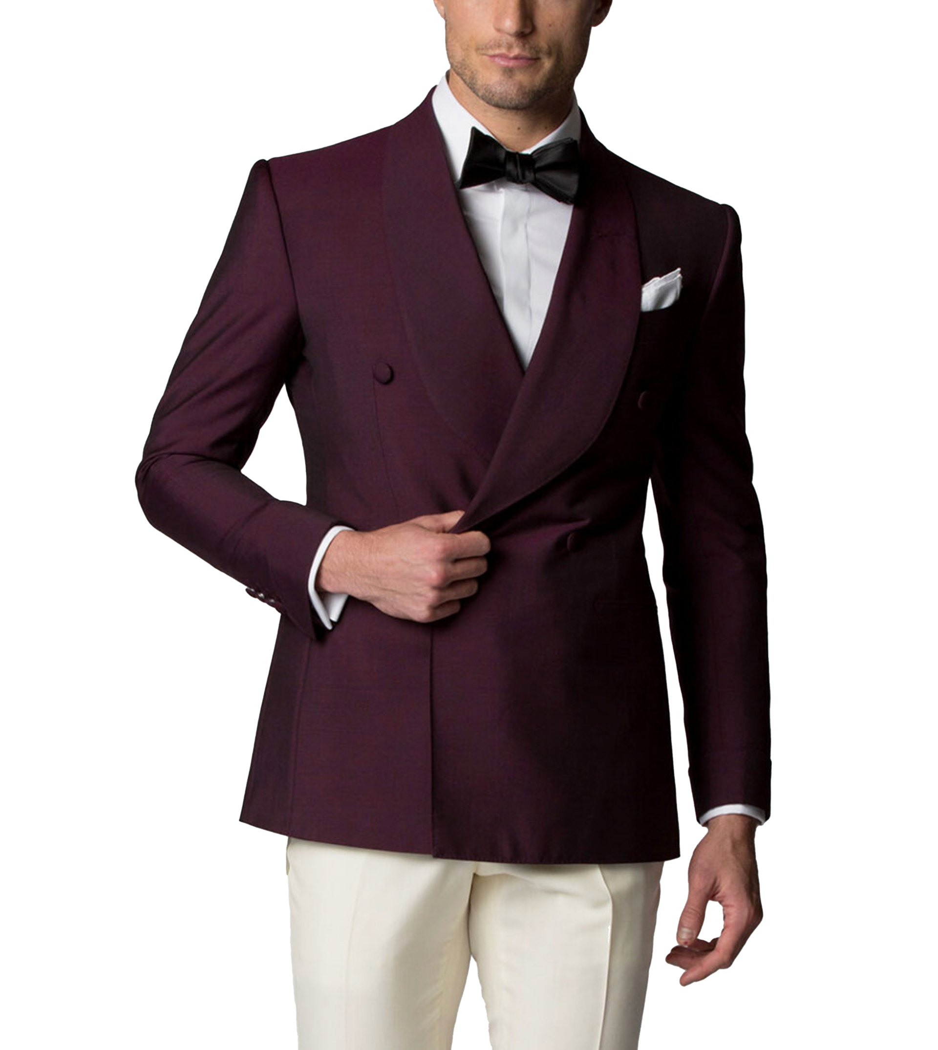 Berry Mohair Bespoke Dinner Jacket | Michael Andrews Bespoke, New York ...