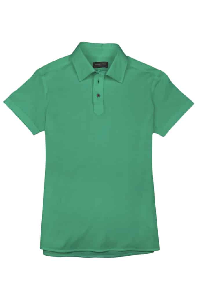 Mint Green Pique Polo Shirt | Michael Andrews Bespoke, New York's Most ...