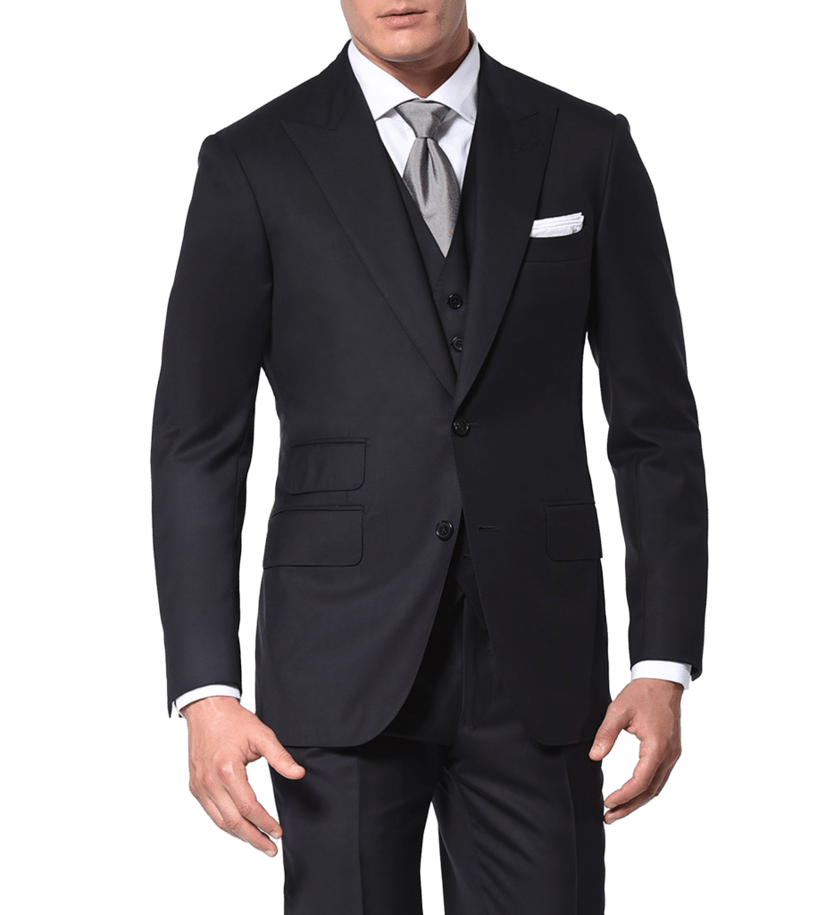 Michael Andrews Bespoke | Dark Navy Blue Bespoke Suit