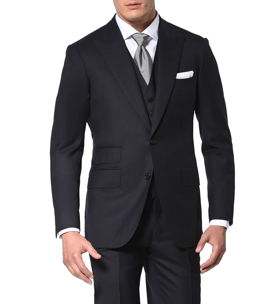 Michael Andrews Bespoke | Dark Navy Blue Bespoke Suit