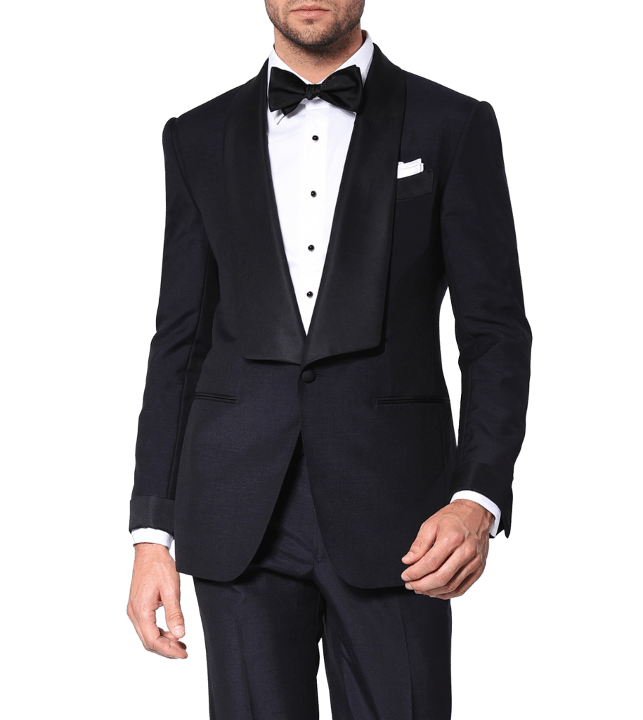 Michael Andrews Bespoke | Midnight Tonik Mohair Bespoke Tuxedo