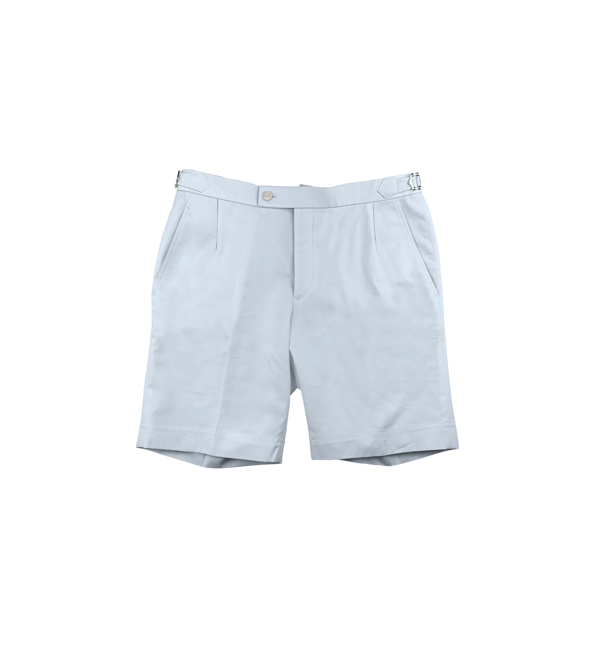 Michael Andrews Bespoke | Light Blue Cotton Shorts