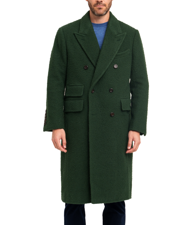 Midnight Blue Overcoat | Michael Andrews Bespoke, New York's Most ...